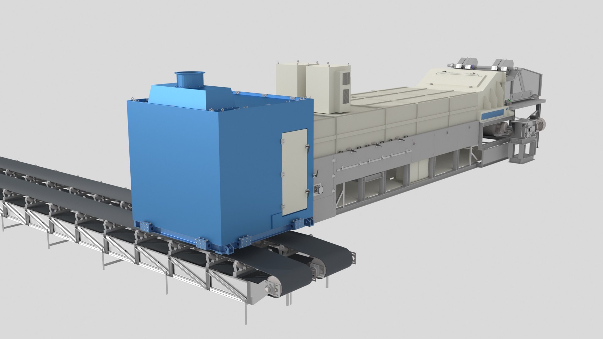 Automatic Sorting And Screening Machine 3D Model - TurboSquid 2085209