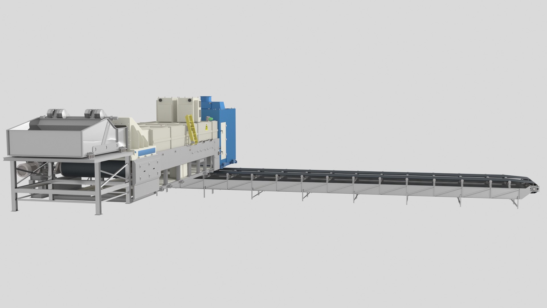 Automatic Sorting And Screening Machine 3D Model - TurboSquid 2085209