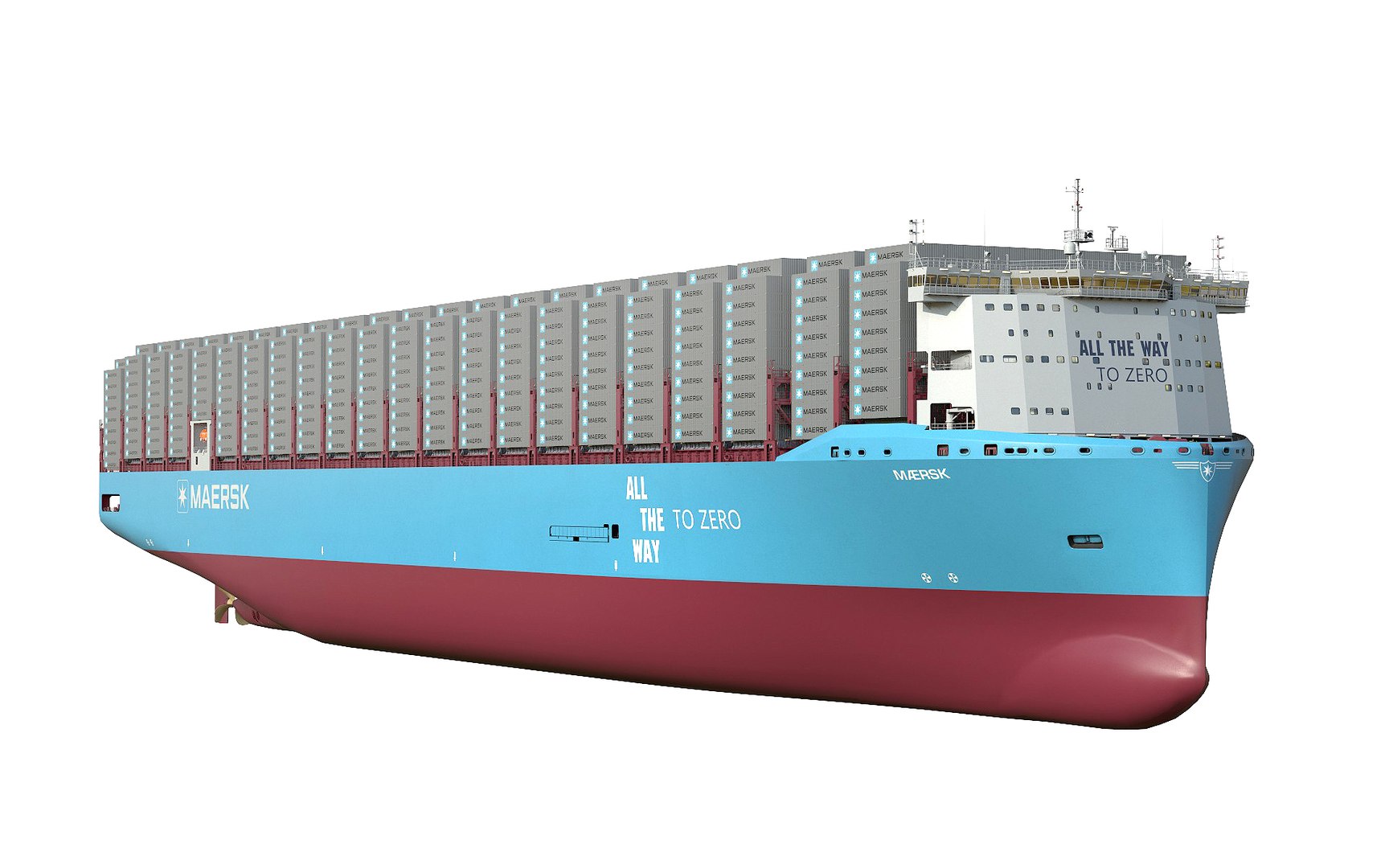 Maersk Next-Generation Container Ship 3D Model - TurboSquid 2151926