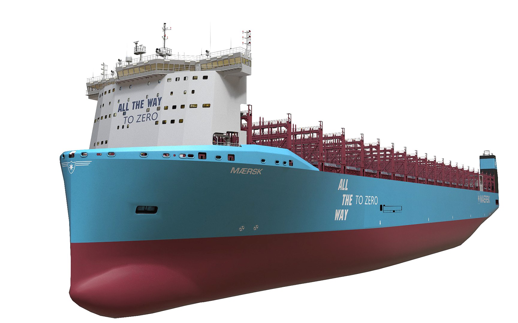 Maersk Next-Generation Container Ship 3D Model - TurboSquid 2151926
