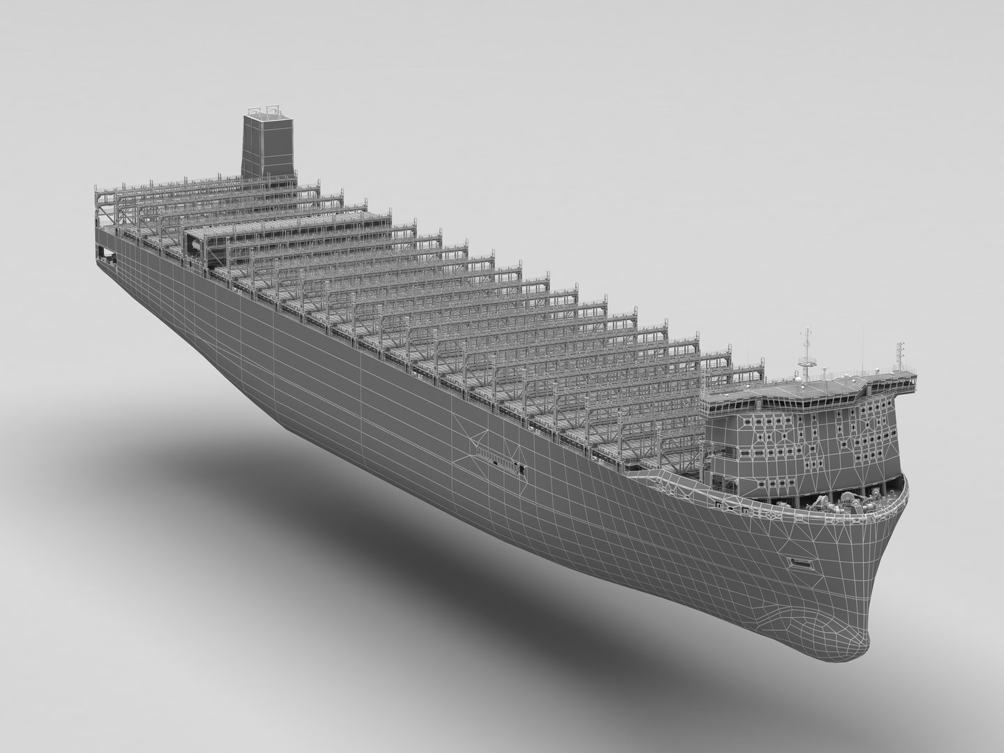 Maersk Next-Generation Container Ship 3D Model - TurboSquid 2151926