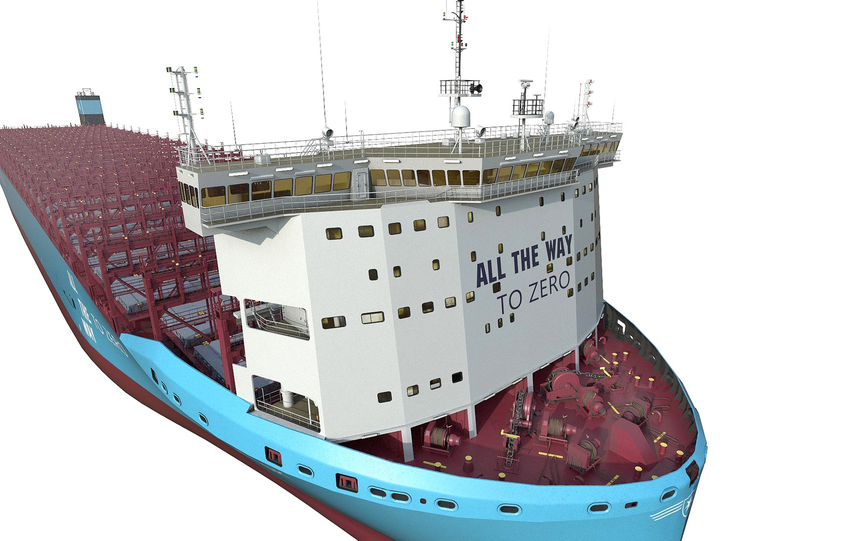 Maersk Next-Generation Container Ship 3D Model - TurboSquid 2151926