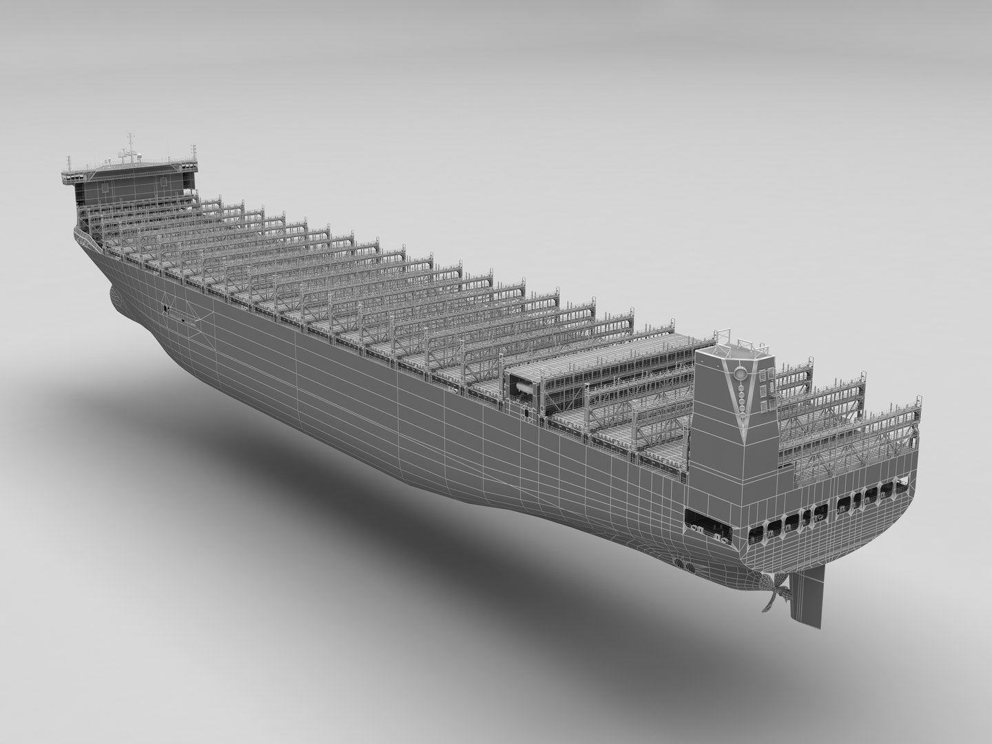 Maersk Next-Generation Container Ship 3D Model - TurboSquid 2151926