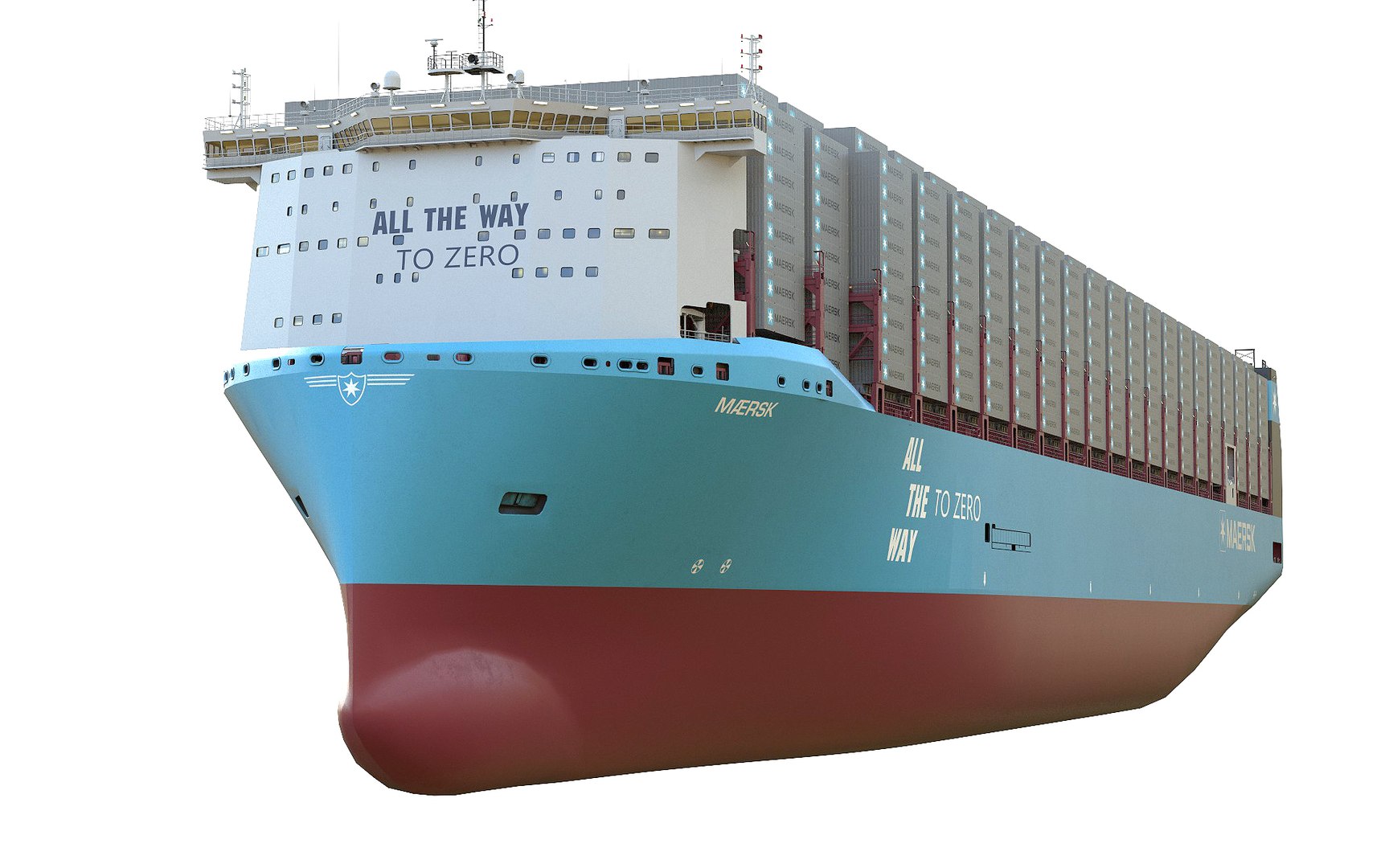 Maersk Next-Generation Container Ship 3D Model - TurboSquid 2151926
