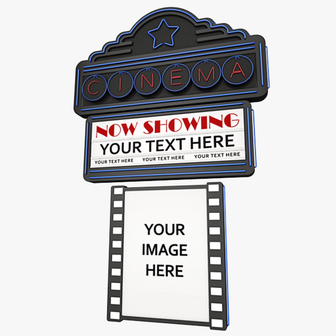 Max Movie Theater Marquee