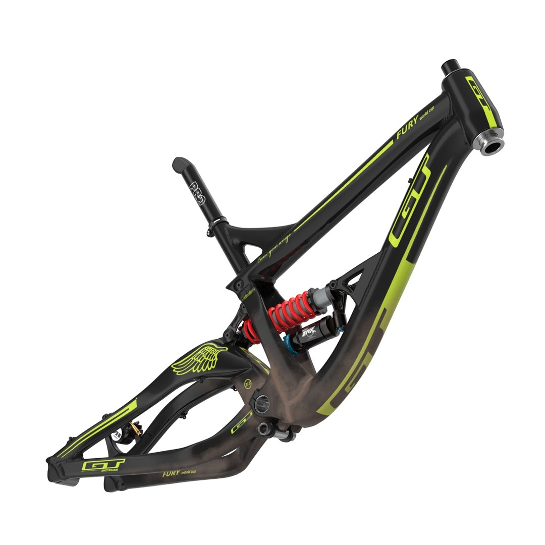 3d Mountain Bike Frame Model