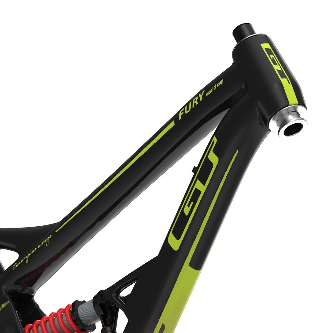 3d mountain bike frame model