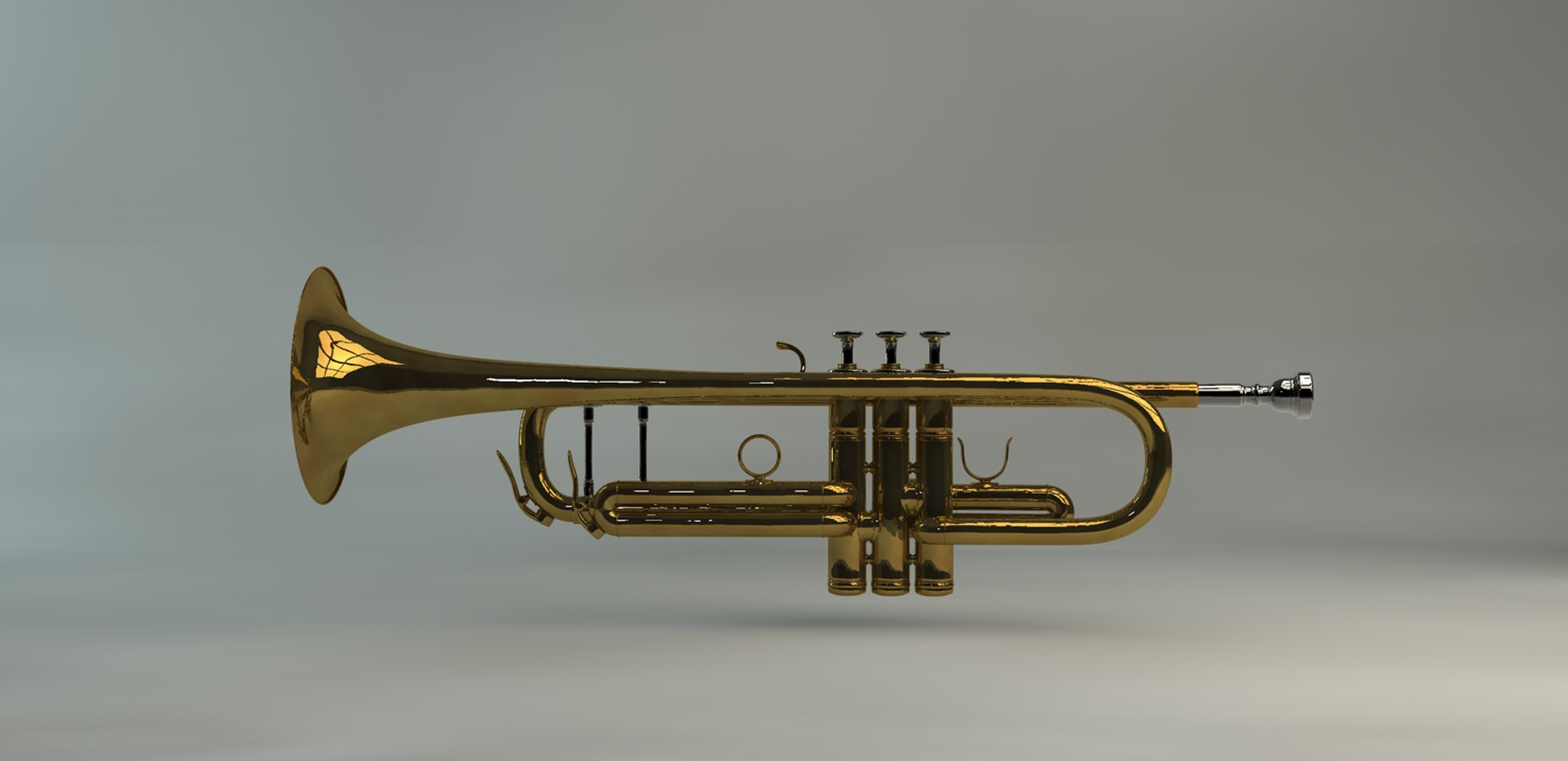 Trumpet Brass Dxf