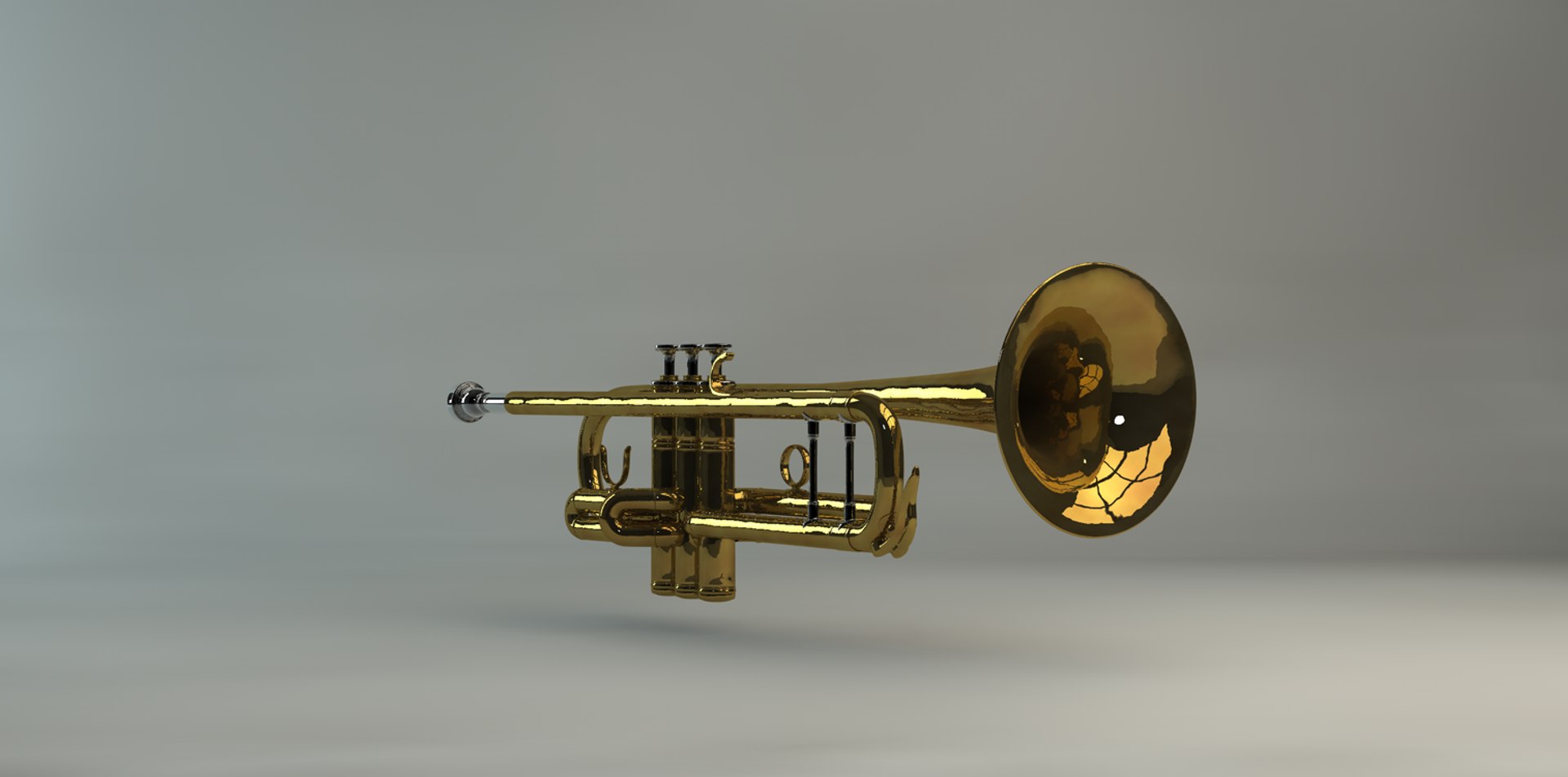Trumpet Brass Dxf