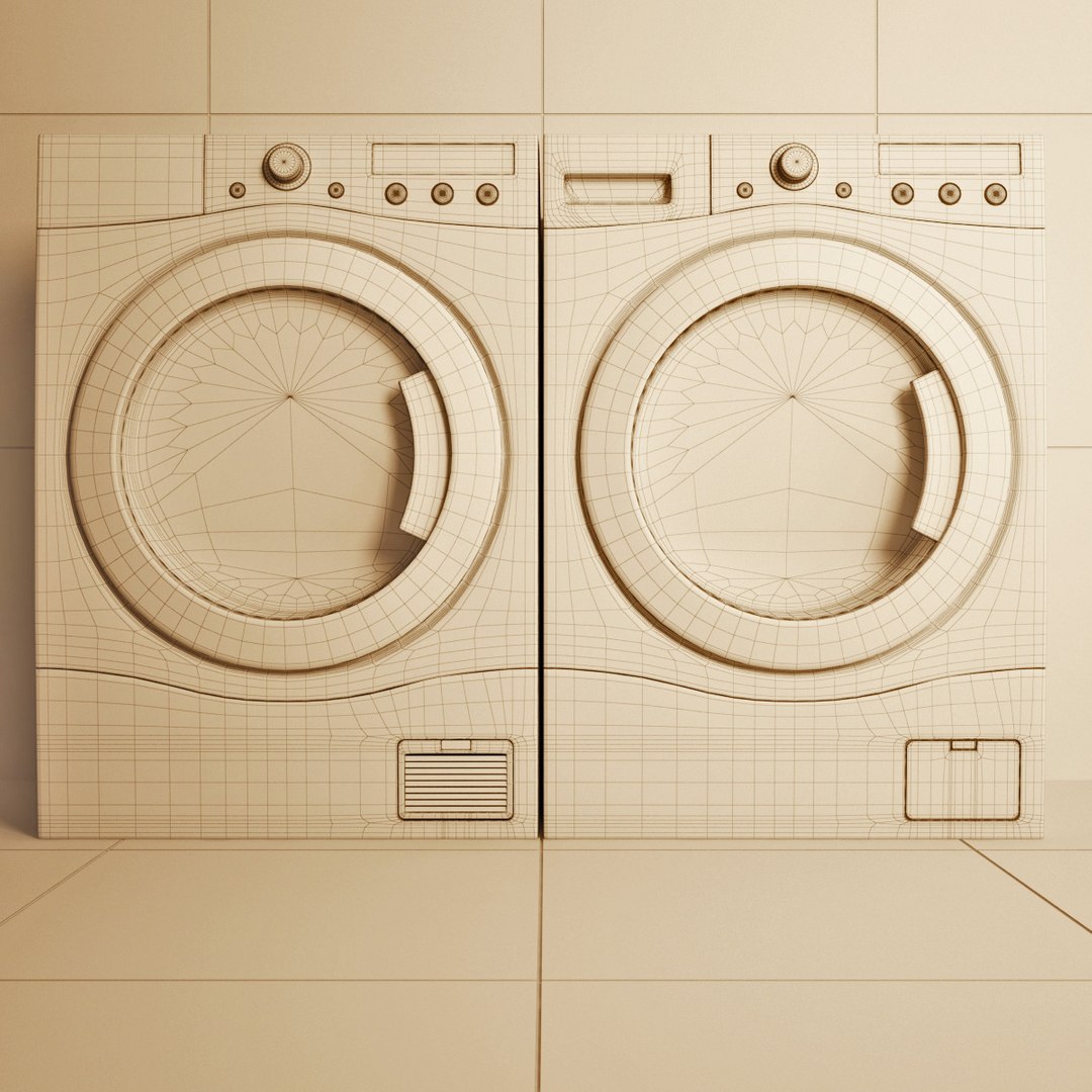 Washing 3D - TurboSquid 1166389