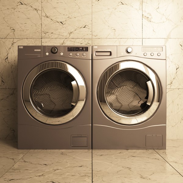 Washing Machine 3D Models for Download | TurboSquid
