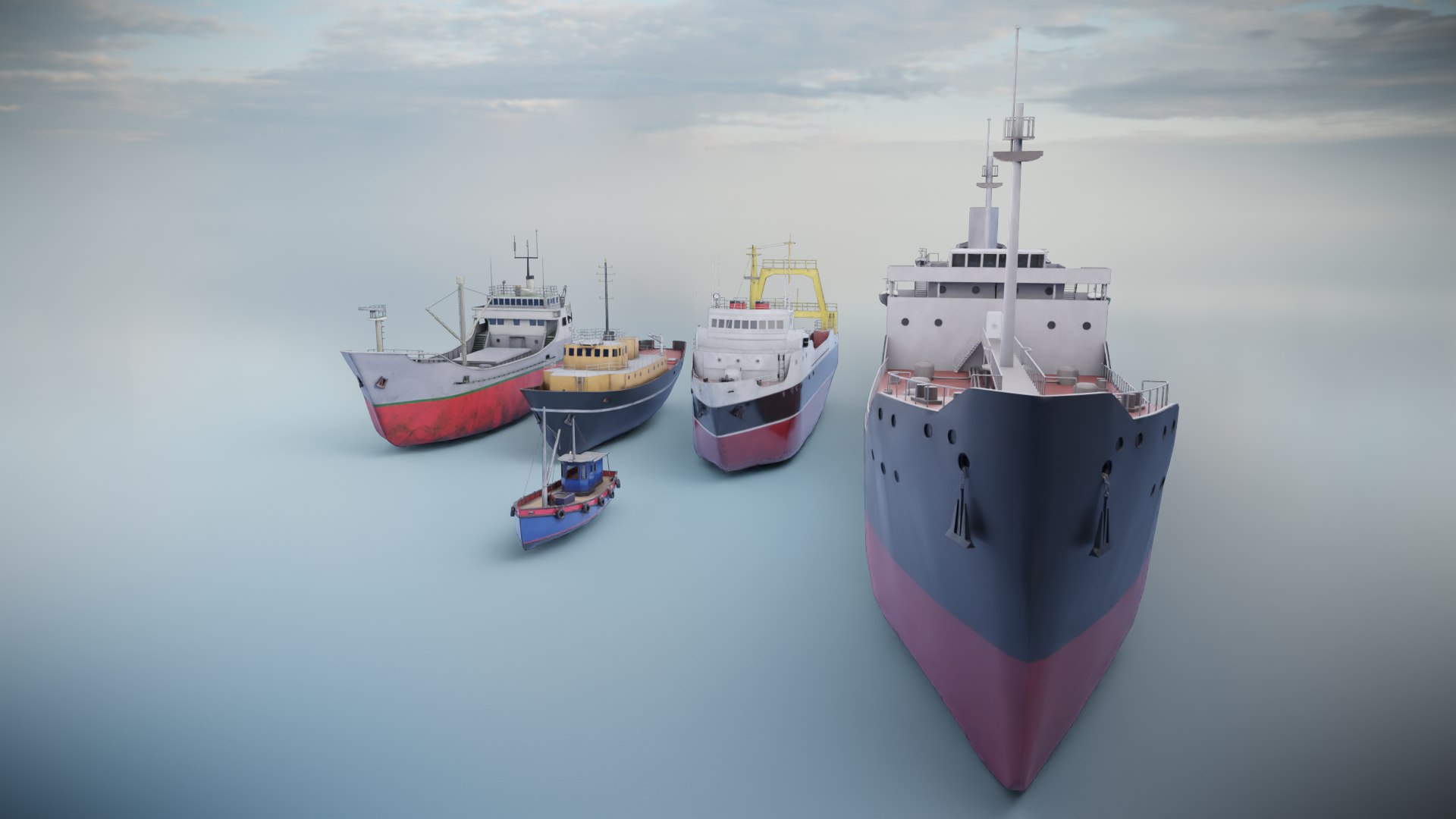 Industrial Ships Model - TurboSquid 2096006