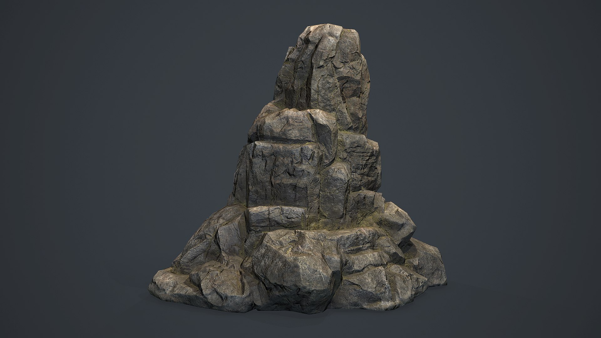 3D Rock Boulder 7 Model - TurboSquid 2134420