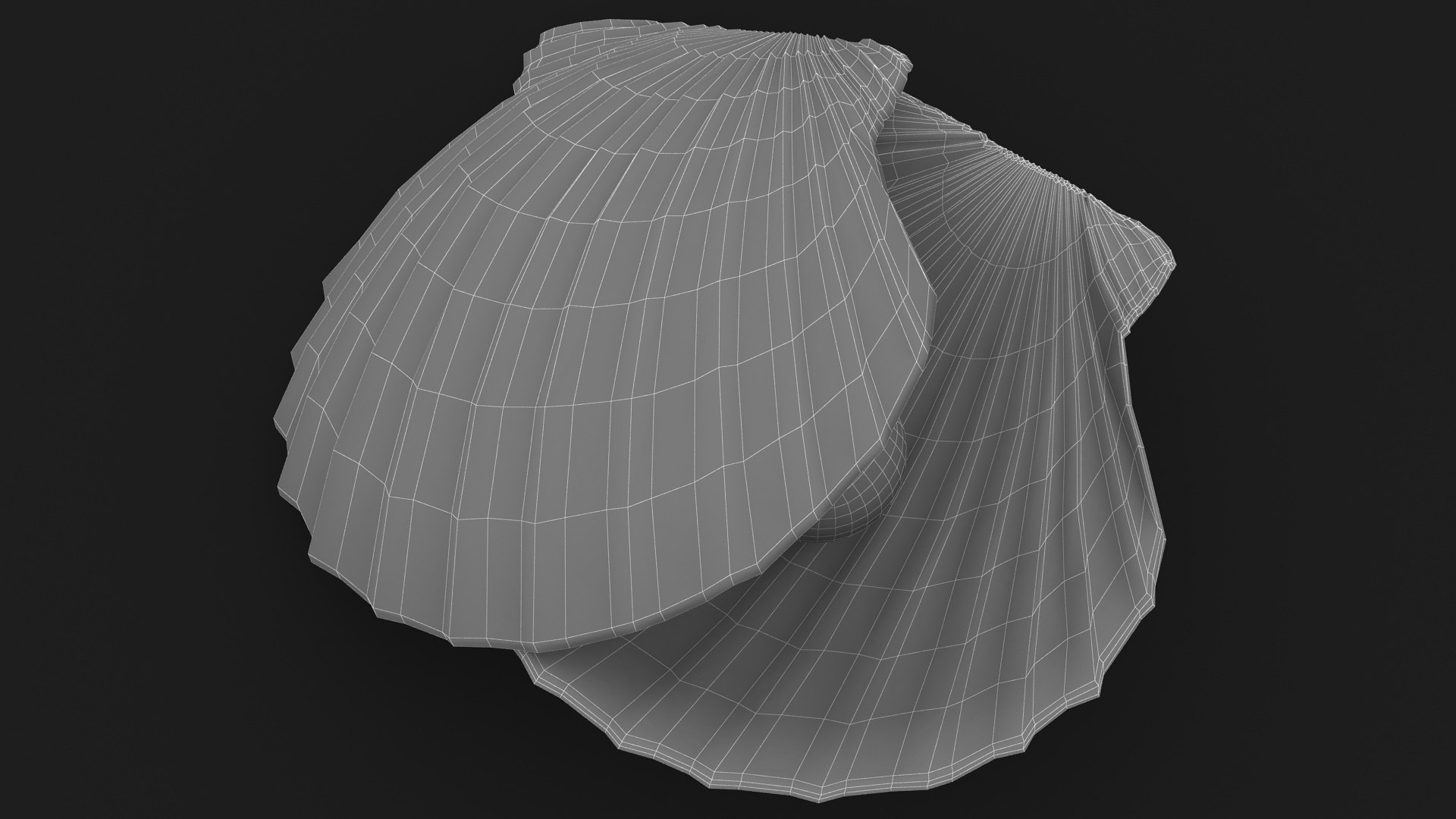 3D Clam Shell Pearl Pose - TurboSquid 1545171