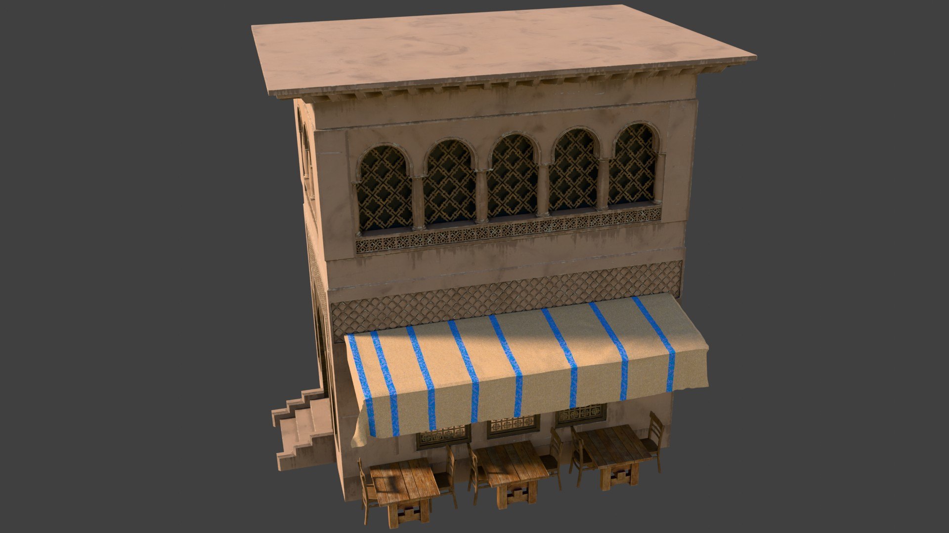 Ancient Arabic Shop 23 3D - TurboSquid 2270531