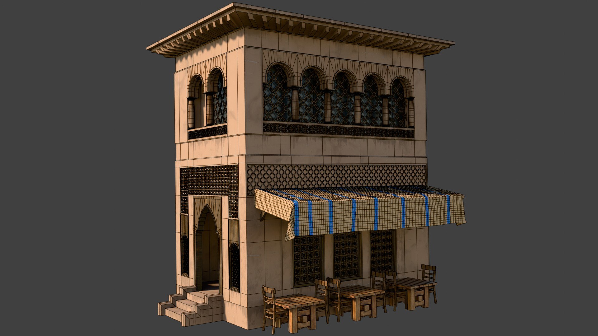 Ancient Arabic Shop 23 3D - TurboSquid 2270531