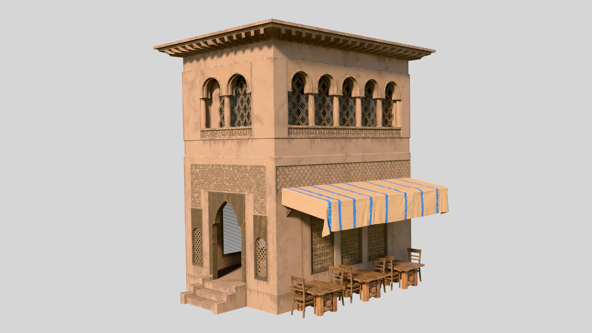 Ancient Arabic Shop 23 3D - TurboSquid 2270531