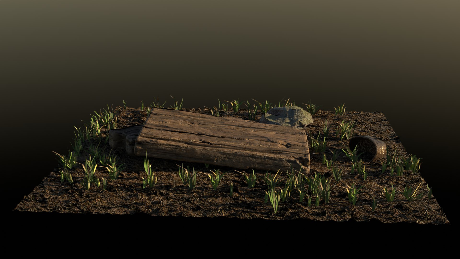3D Model Dirty Ground - TurboSquid 2153984