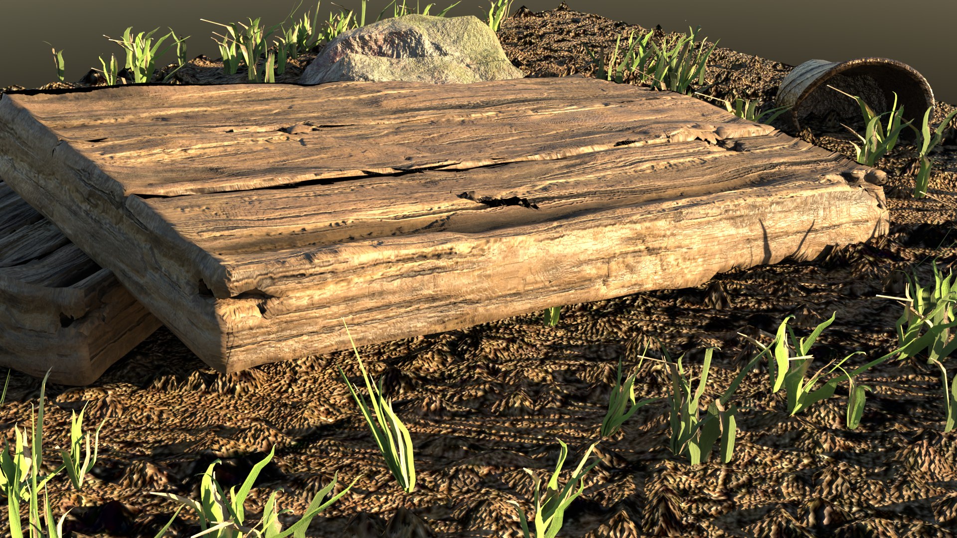 3D Model Dirty Ground - TurboSquid 2153984