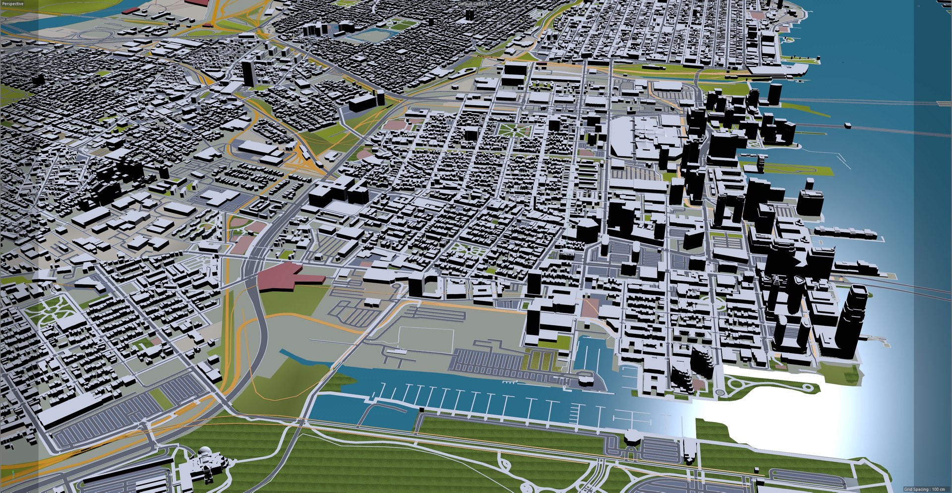 City Area Building Model - TurboSquid 1628300