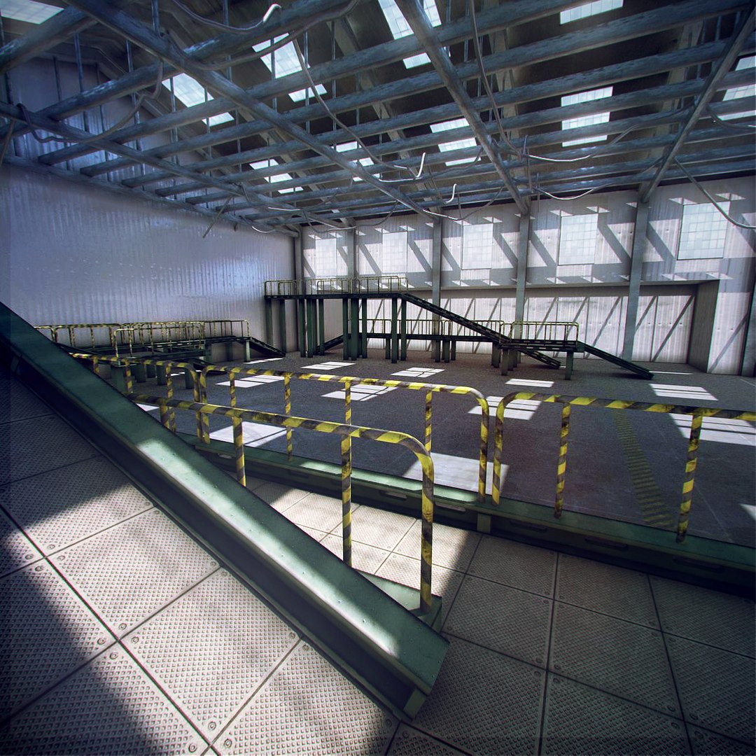 3d hanger games ready model