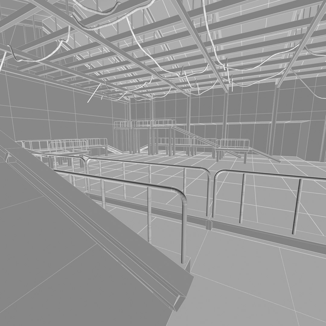 3d hanger games ready model