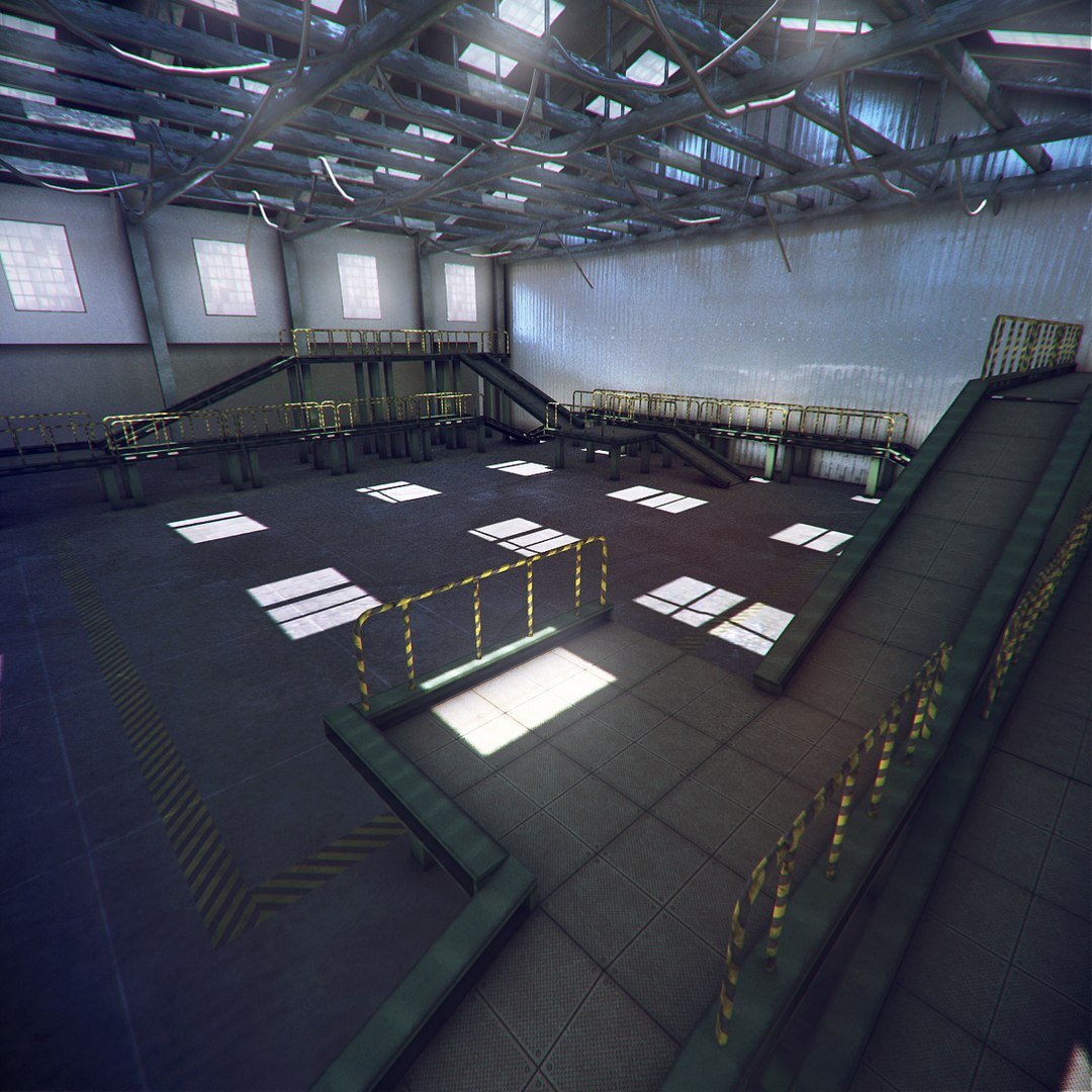 3d hanger games ready model