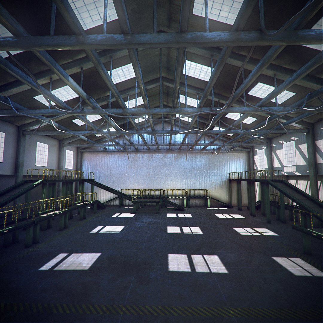 3d Hanger Games Ready Model