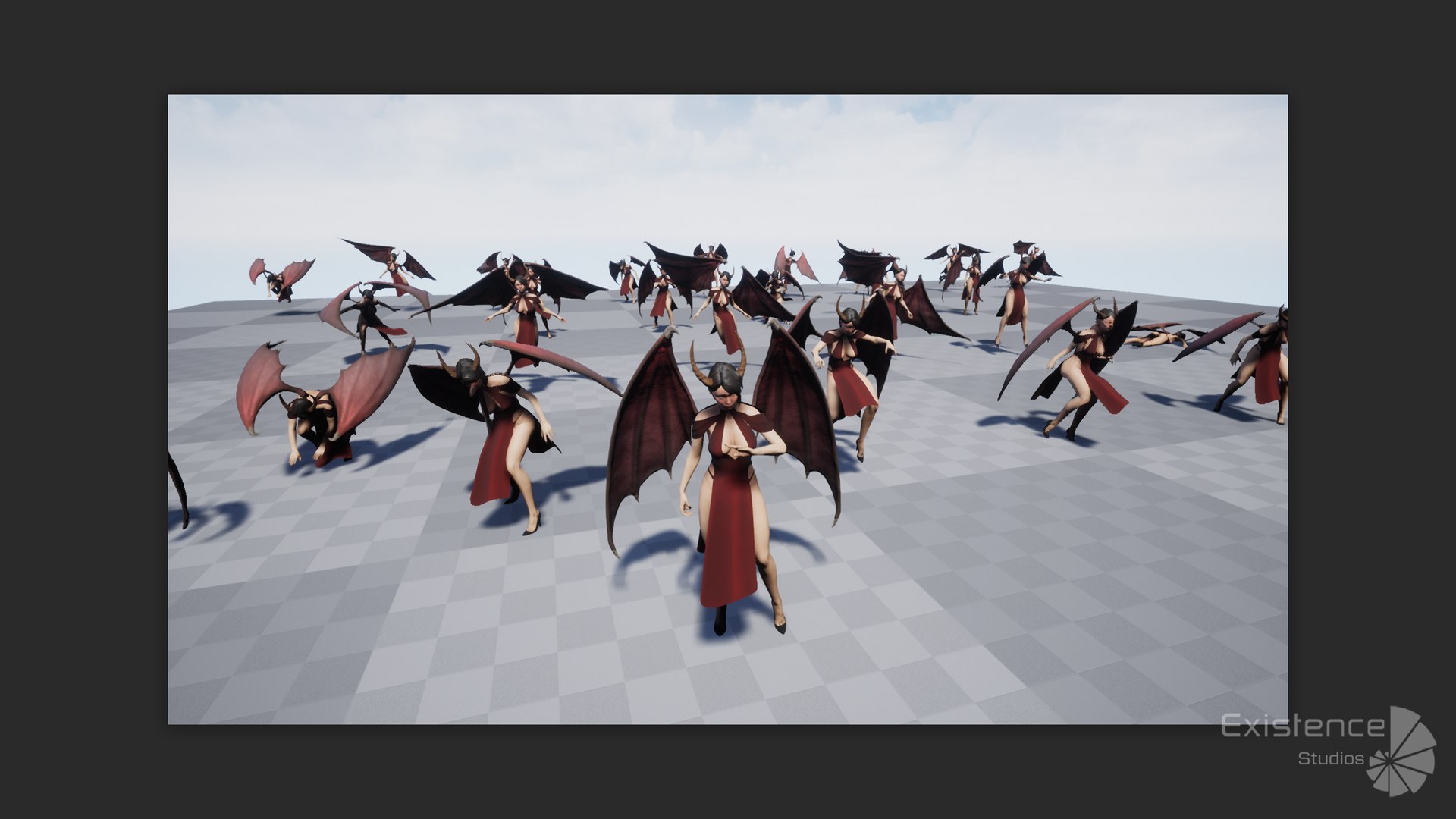 Succubus Female- Realistic Fantasy Demon Lust-Temptress - Cute Animated ...