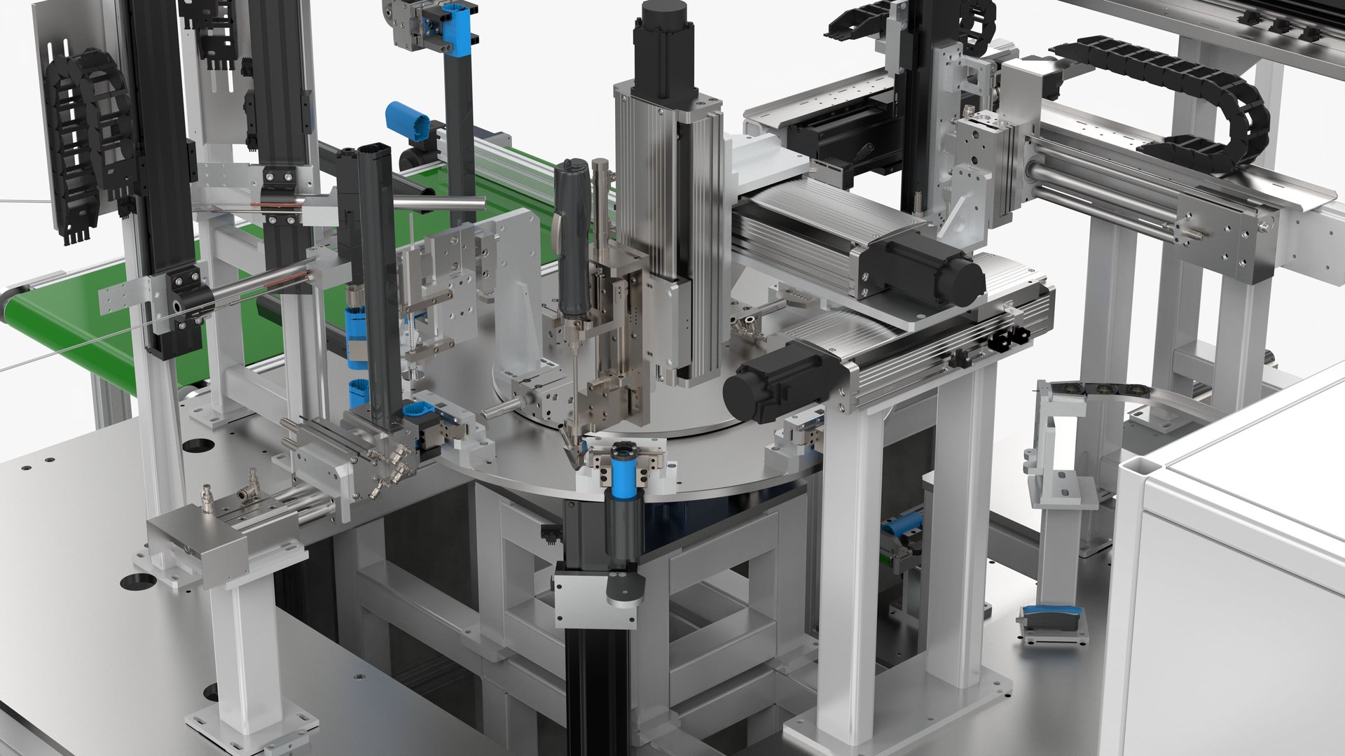 Automatic Electric Push Rod Shell Assembly Machine Model - TurboSquid ...