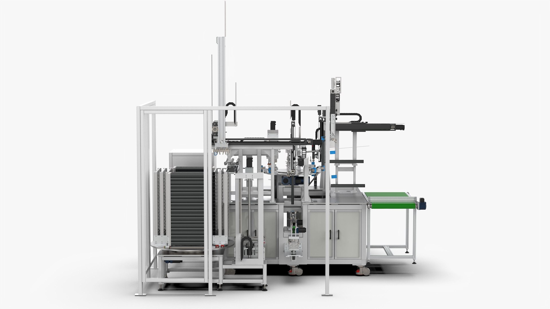 Automatic Electric Push Rod Shell Assembly Machine Model - TurboSquid ...