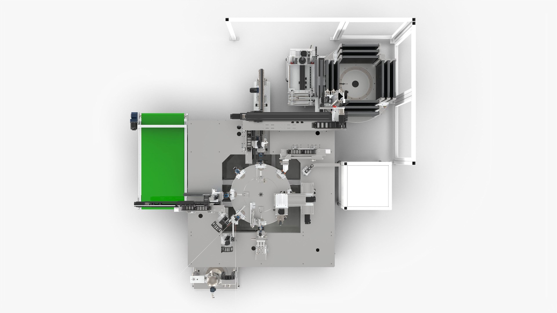 Automatic Electric Push Rod Shell Assembly Machine Model - TurboSquid ...