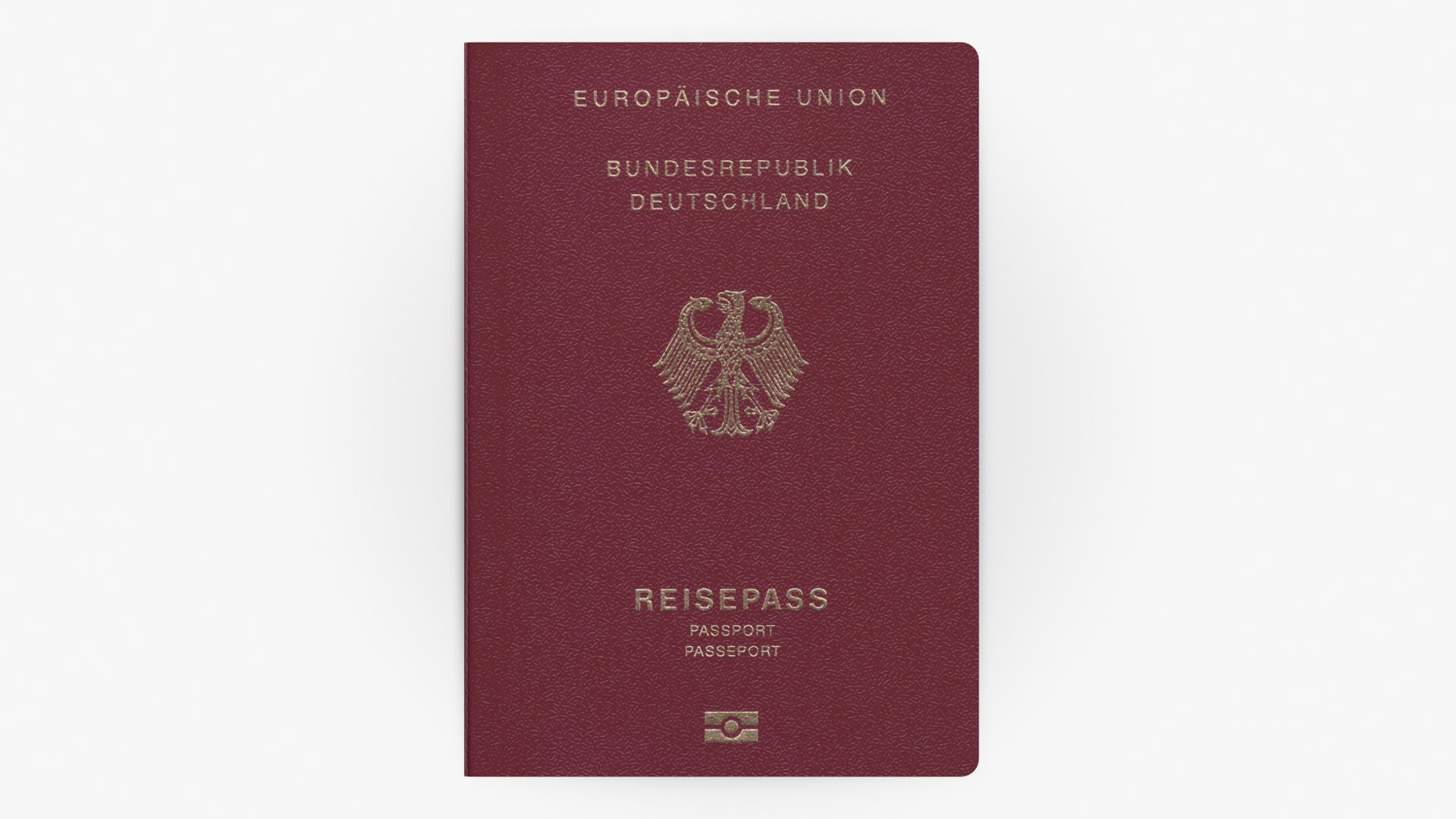 GERMANY Passport 3D Model - TurboSquid 1731877