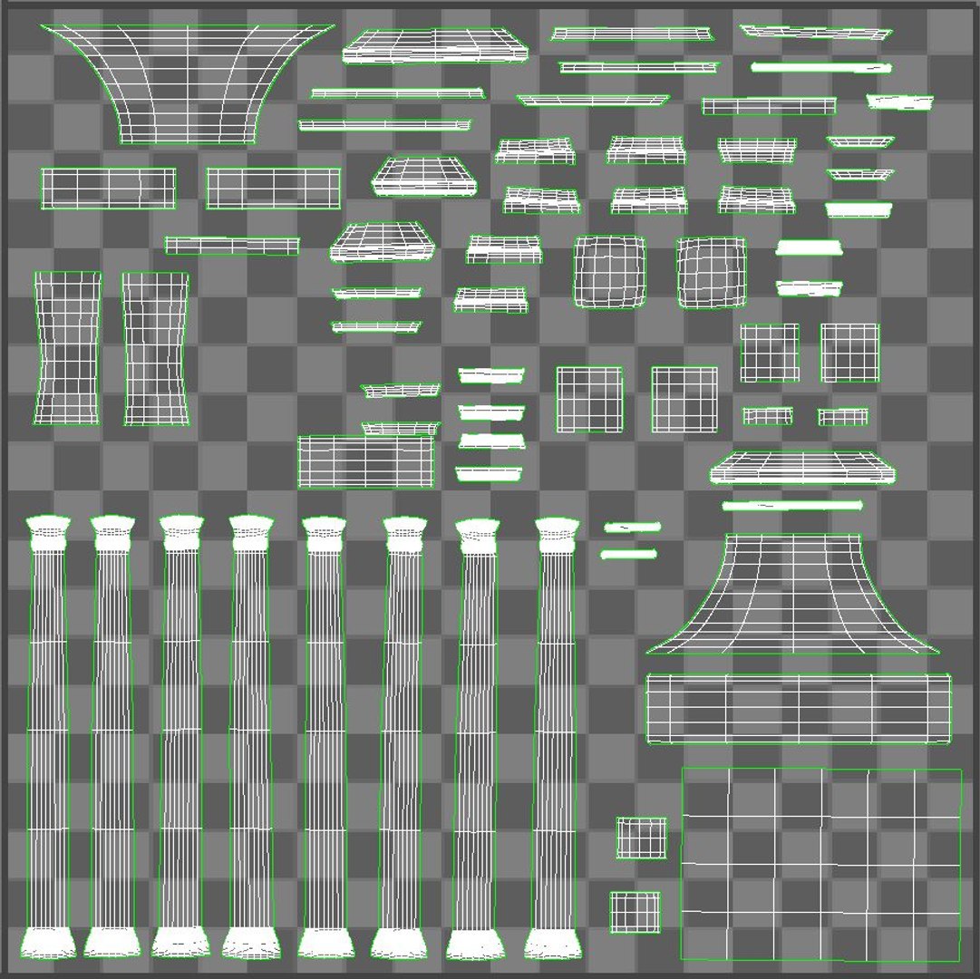 3D Pillar Scan 001 Model - TurboSquid 1603013