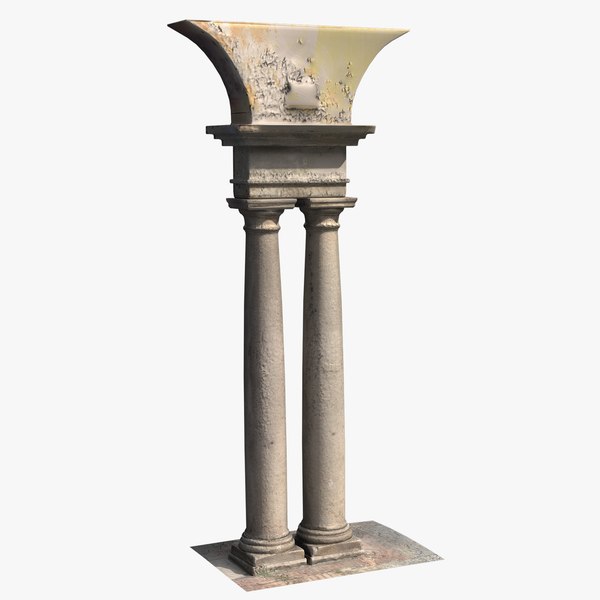 3D pillar scan 001 model - TurboSquid 1603013