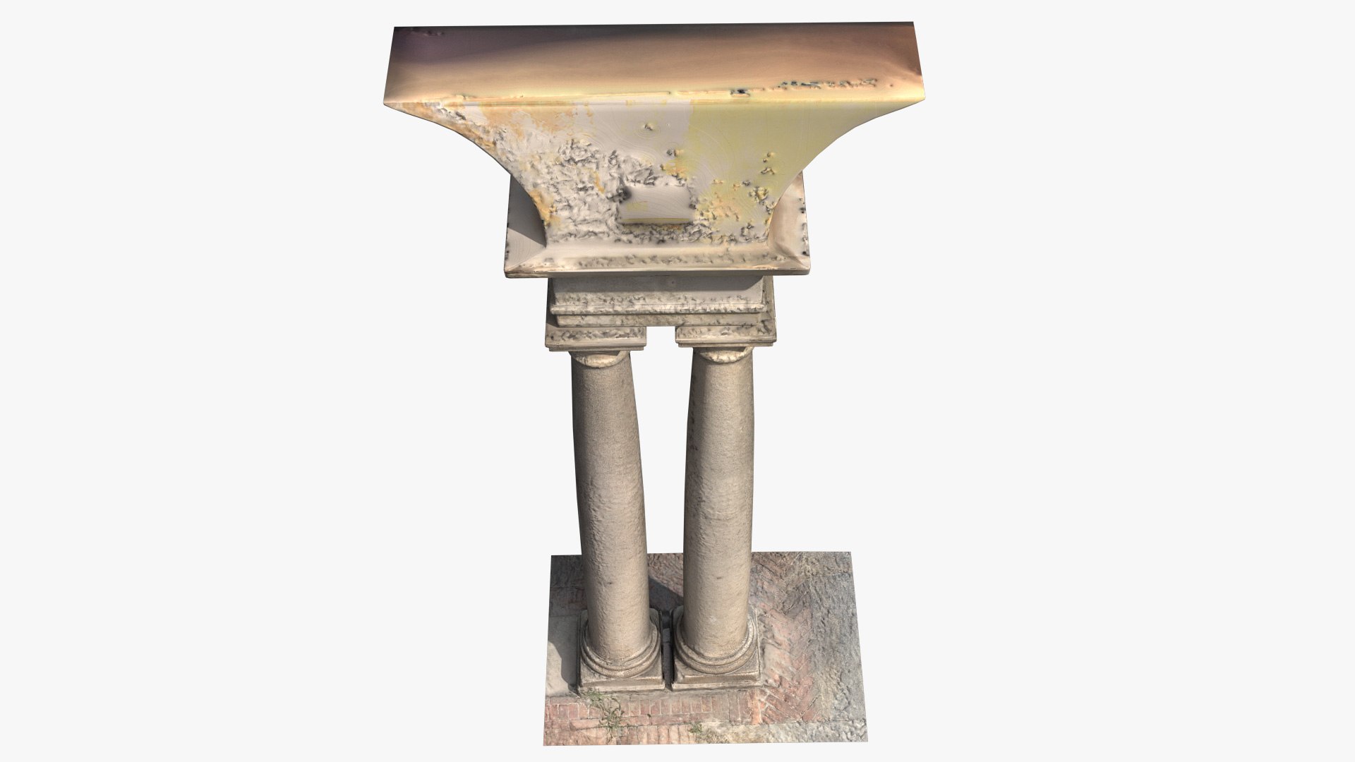 3D Pillar Scan 001 Model - TurboSquid 1603013