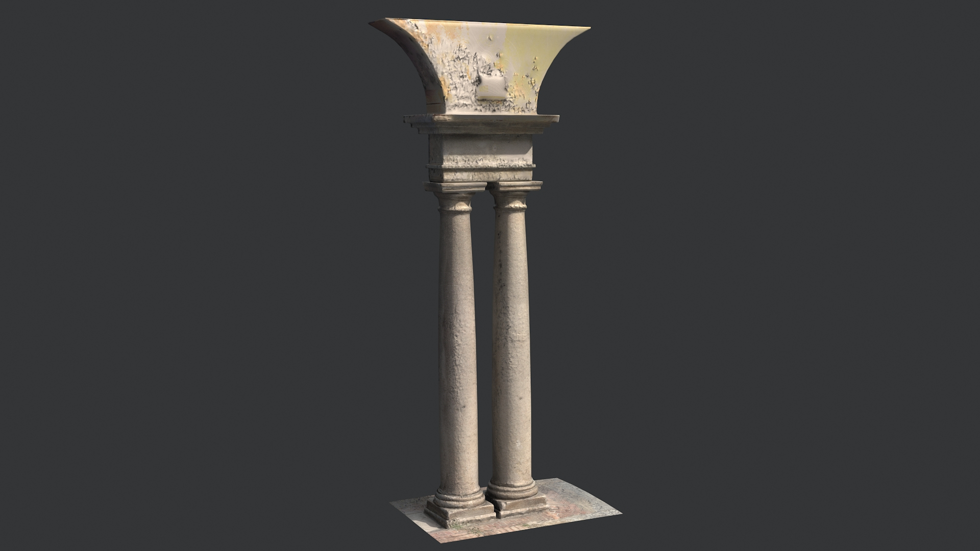 3D Pillar Scan 001 Model - TurboSquid 1603013
