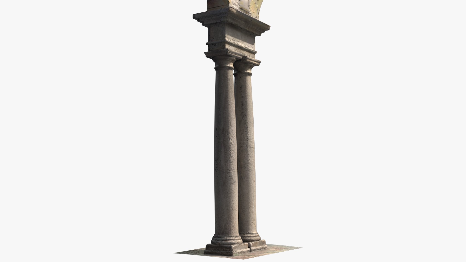 3D Pillar Scan 001 Model - TurboSquid 1603013