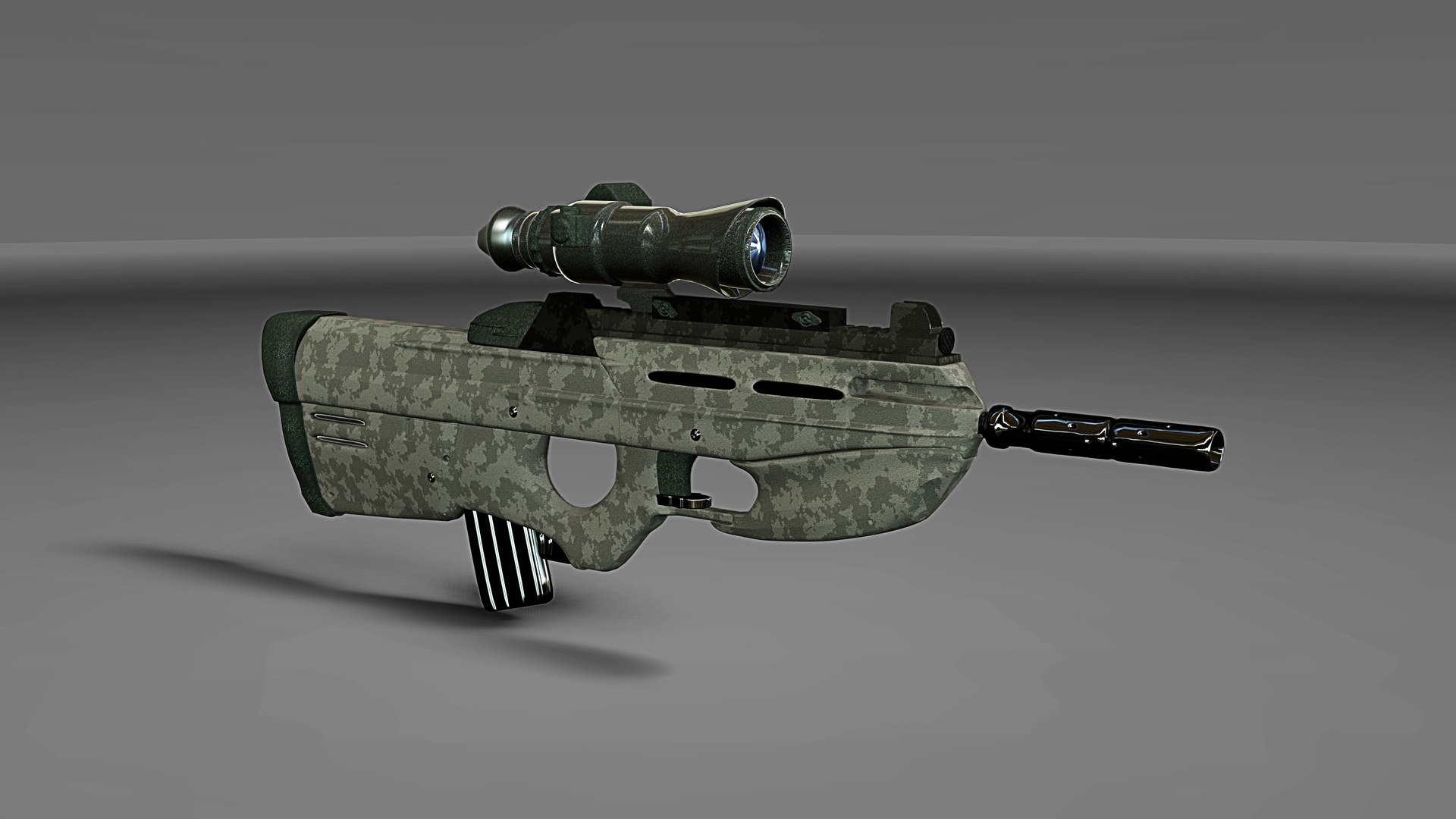 3D Fn Herstal F2000 Assault Rifle Model - TurboSquid 1156072
