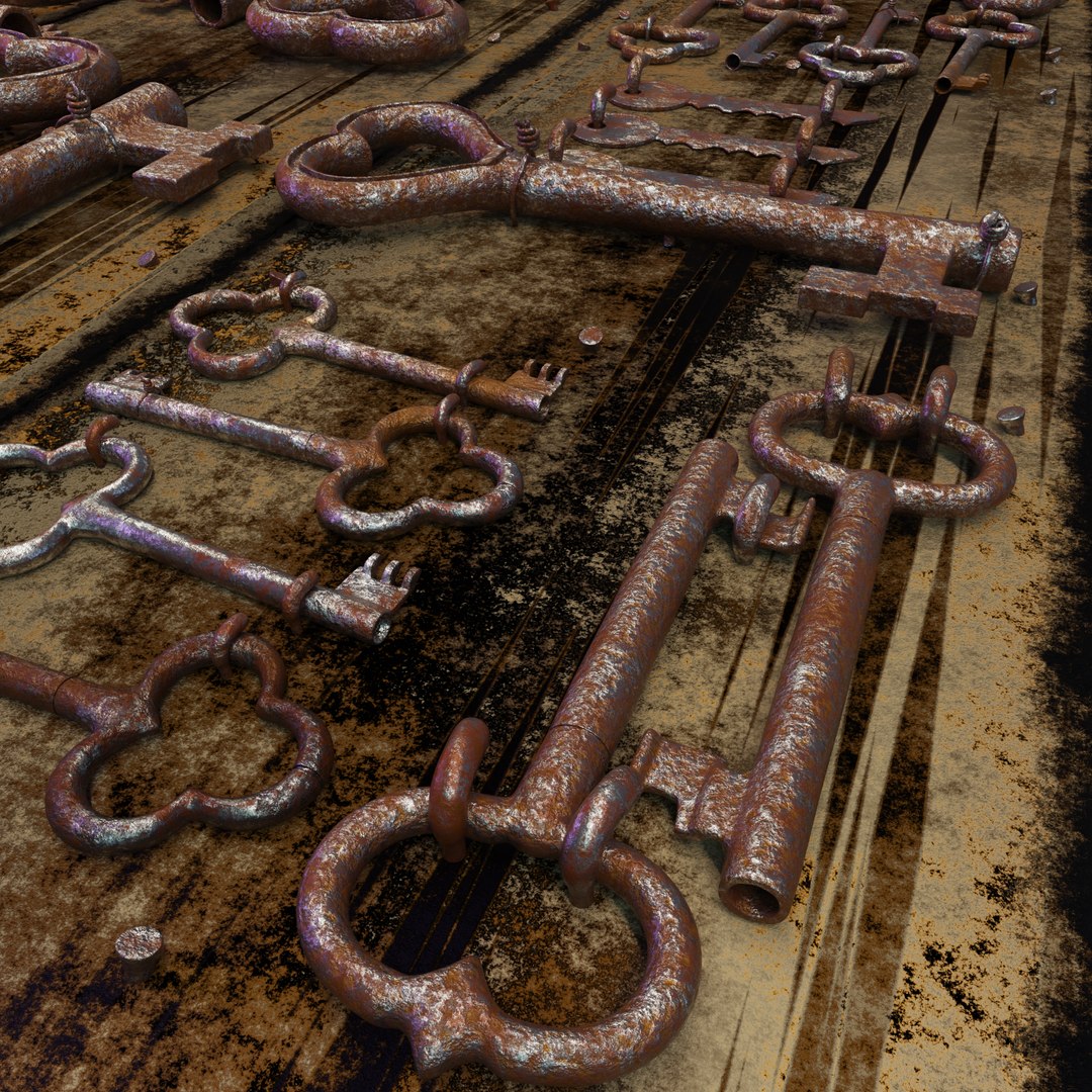 Keys 3D Model - TurboSquid 1904409