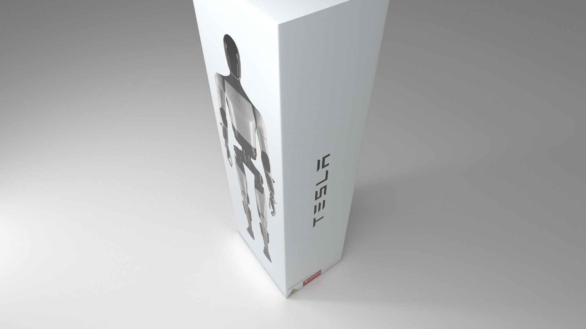 TESLA Humanoid Optimus Gen2 Robot Sealed BOX 3D Model - TurboSquid 2306152