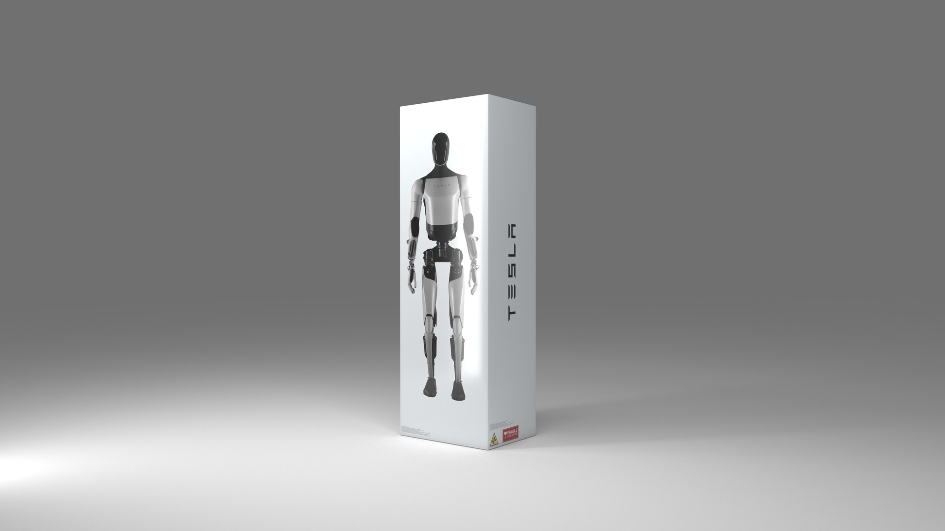 TESLA Humanoid Optimus Gen2 Robot Sealed BOX 3D Model - TurboSquid 2306152