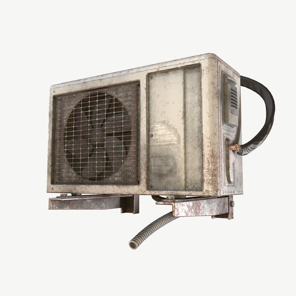 Old air condition 3D model - TurboSquid 1402334