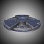 Sci Fi Turntable 3d Model