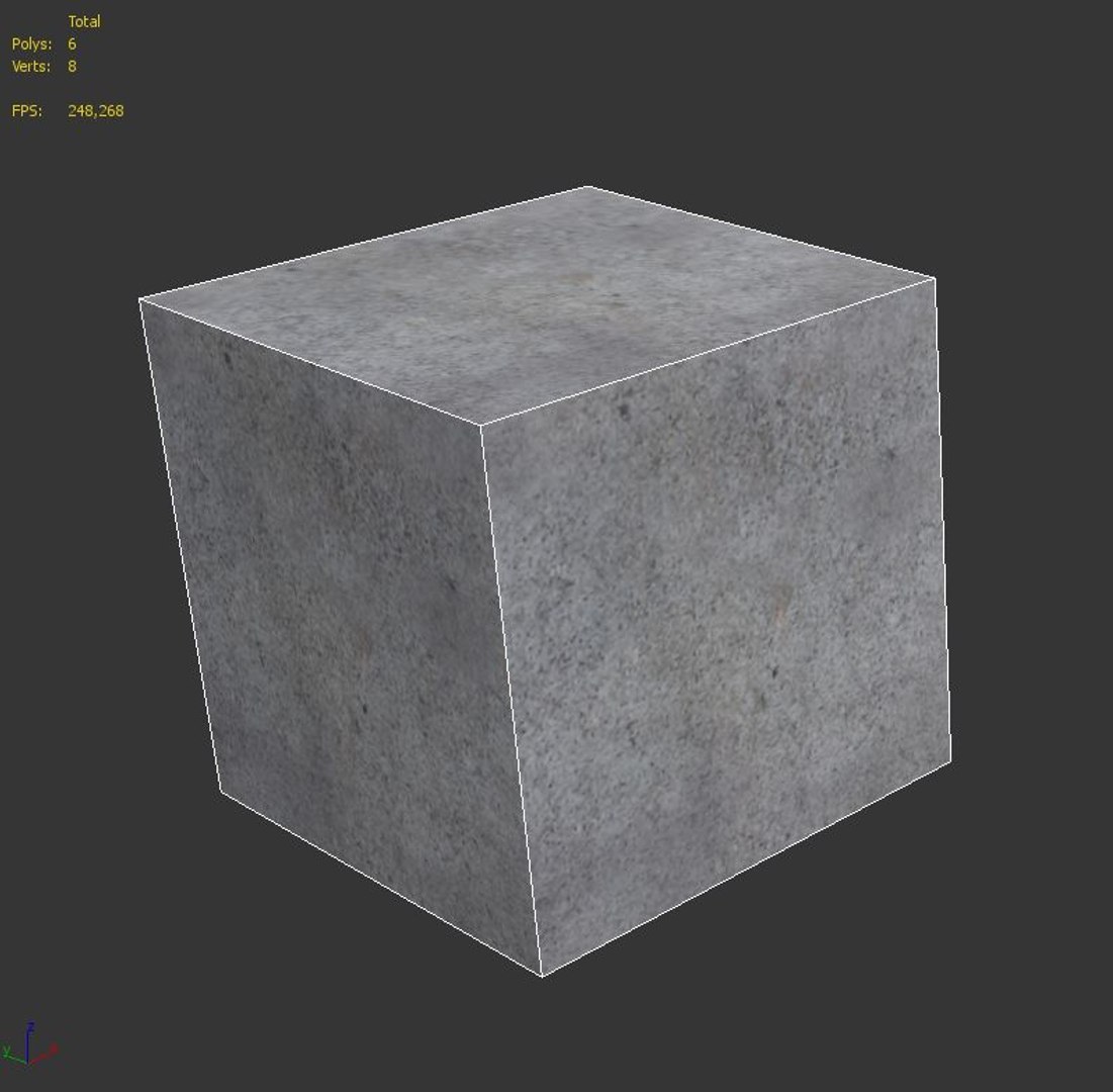 Decorative Concrete 3D Model - TurboSquid 1571669