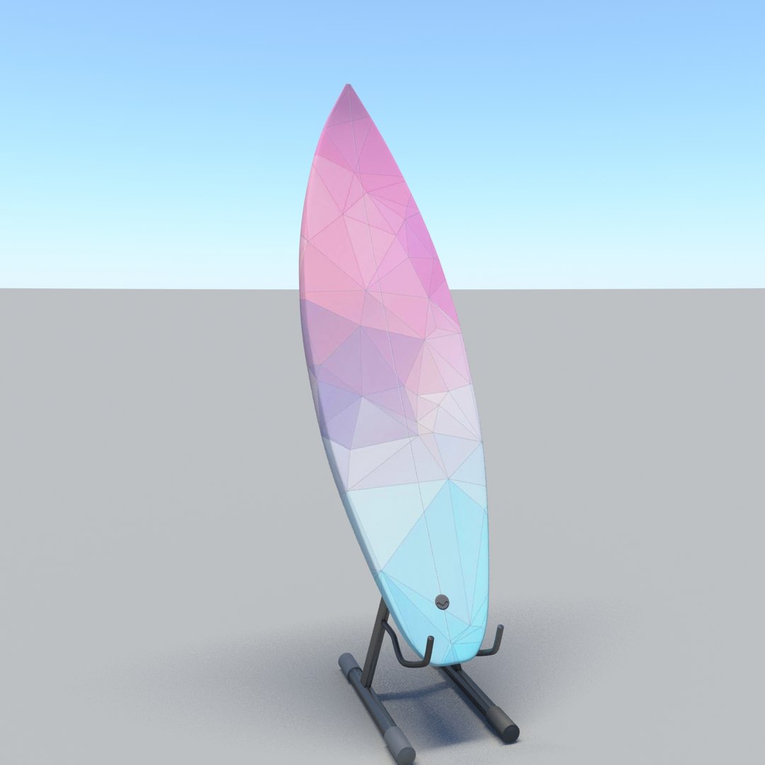 3D Surfboard V4 Model - TurboSquid 1168648