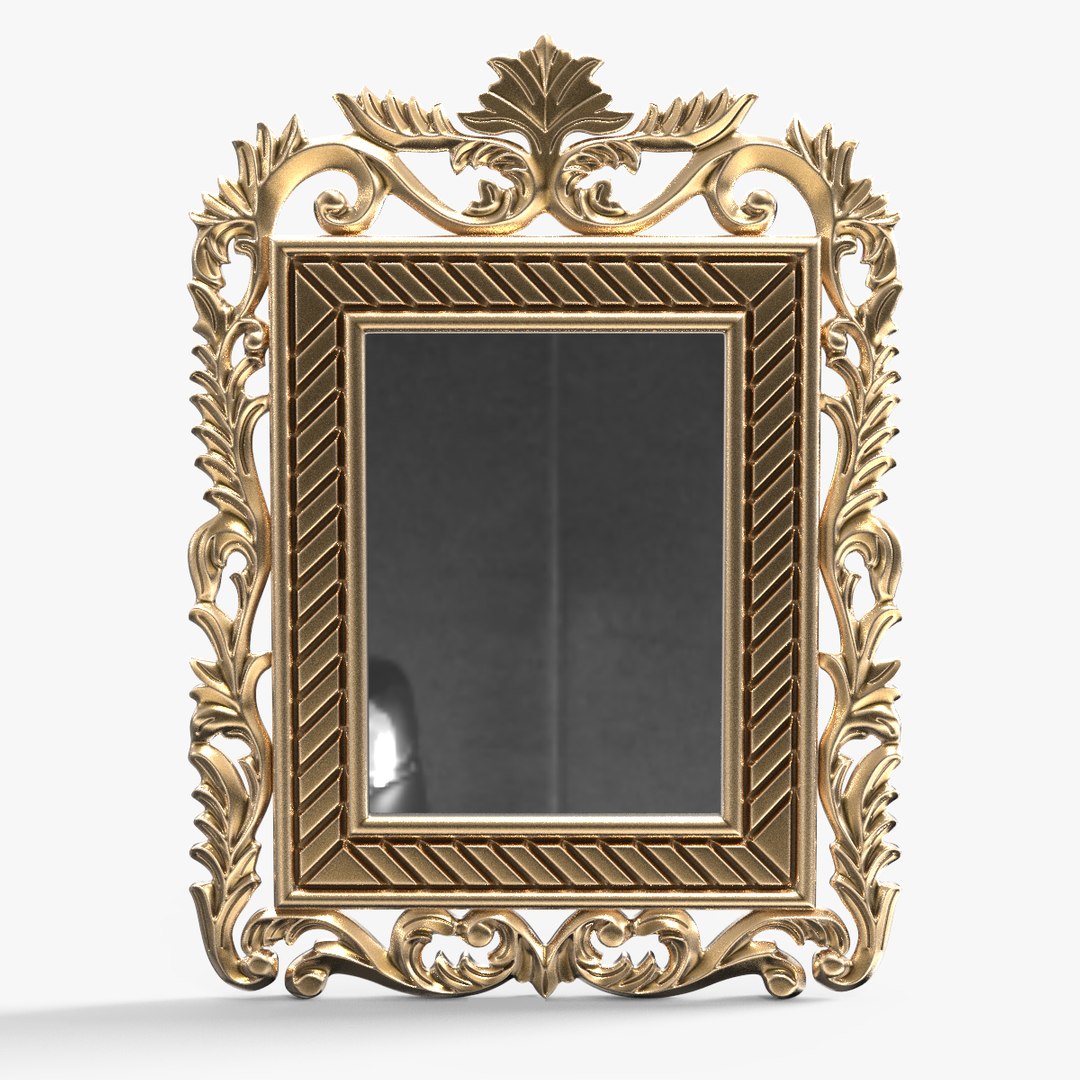 3D Mirror Frame model - TurboSquid 1974616