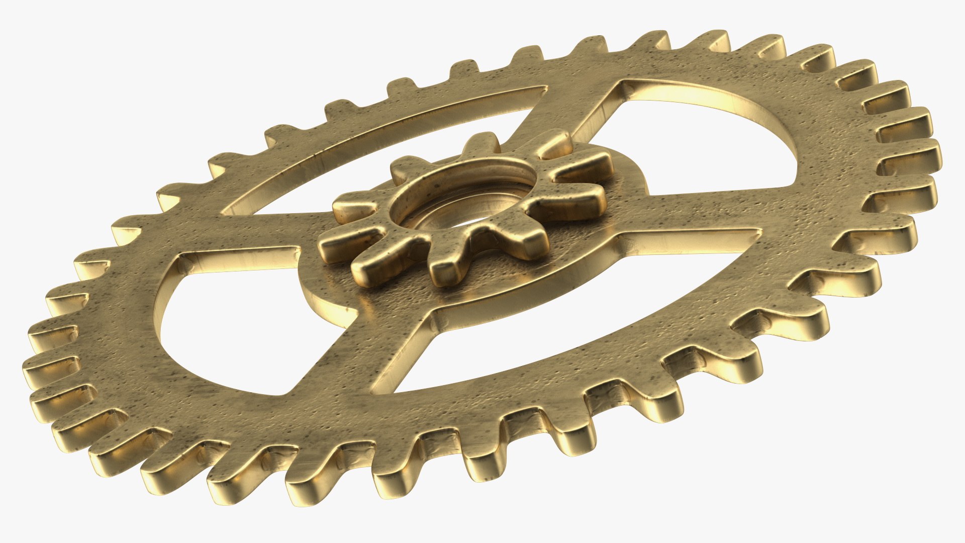 3D Pendulum Clock Gear model - TurboSquid 2163460