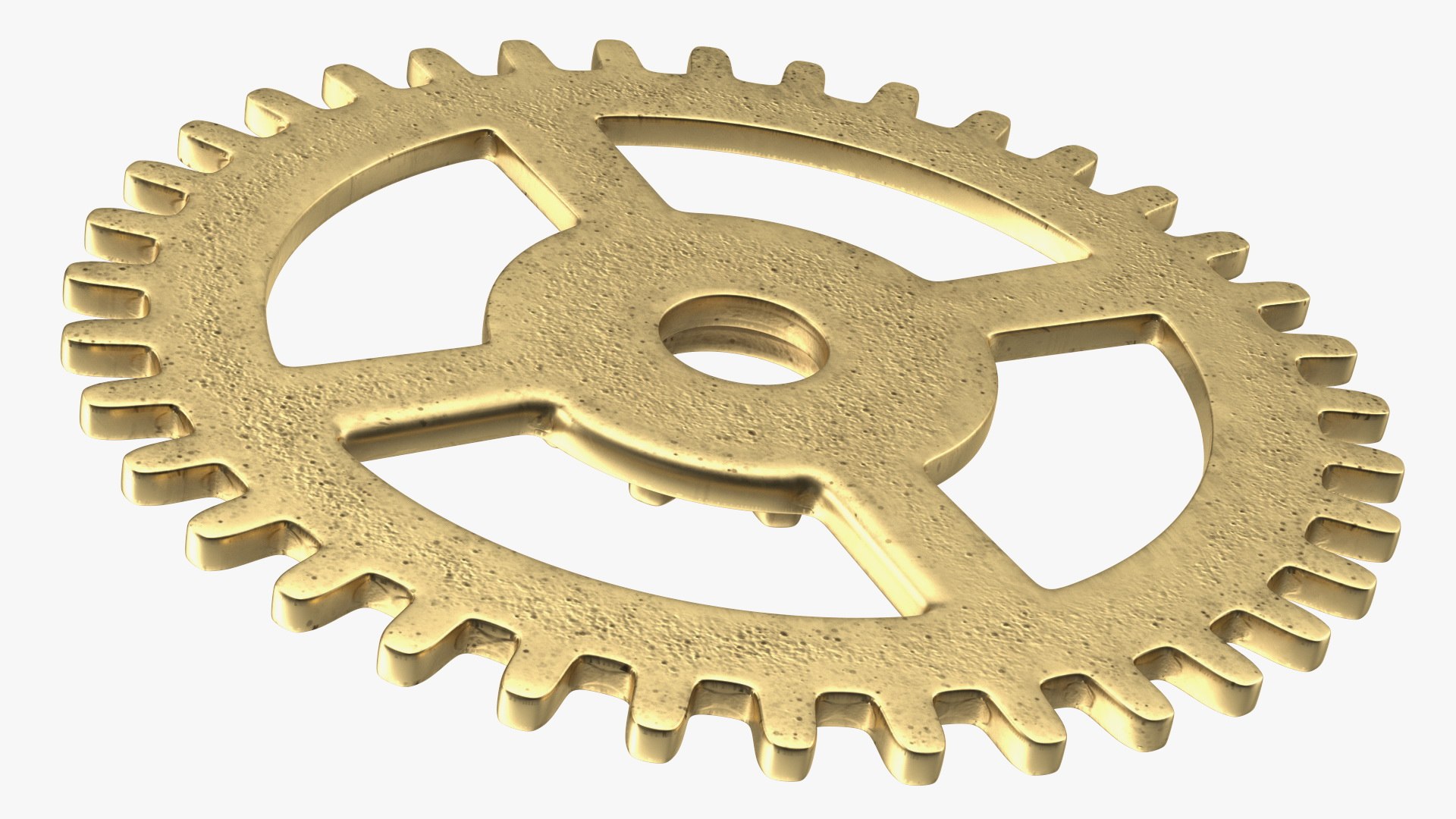 3D Pendulum Clock Gear model - TurboSquid 2163460