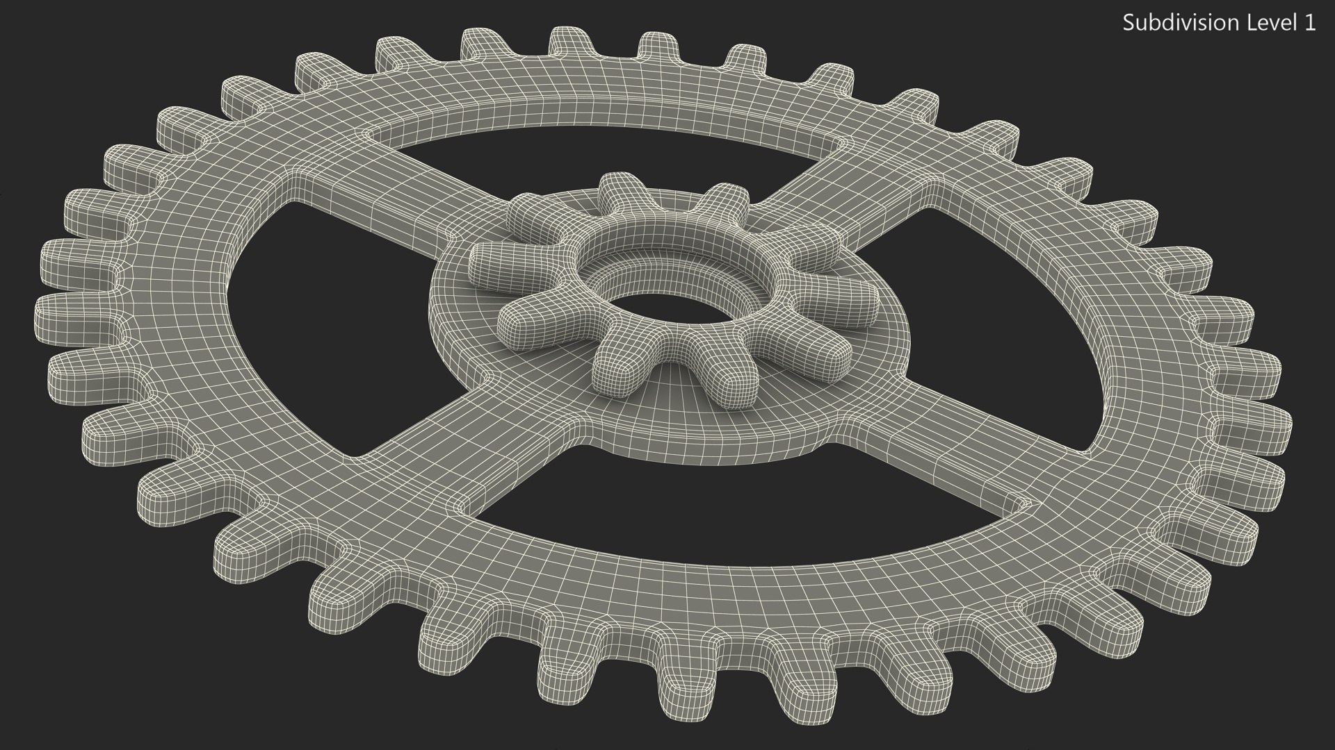 3D Pendulum Clock Gear model - TurboSquid 2163460